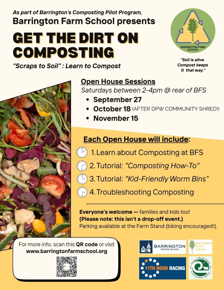 Community Composting Program – Barrington Farm School